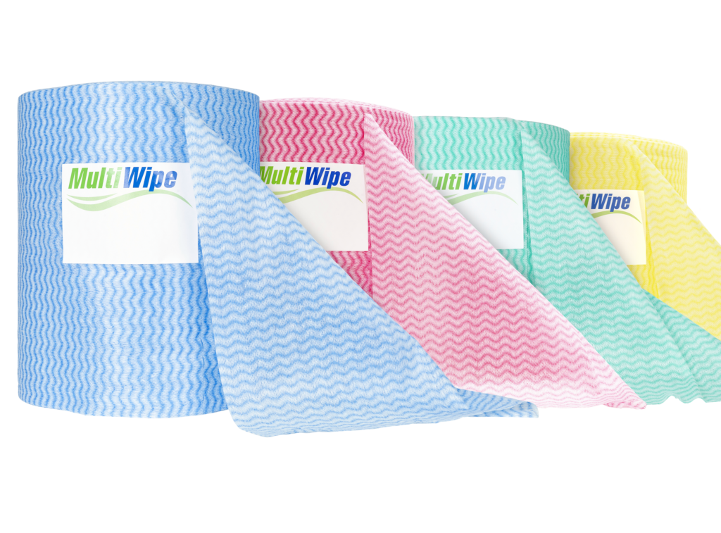 J Cloths 1/4 Folded | J Cloths On A Roll | Different Colours